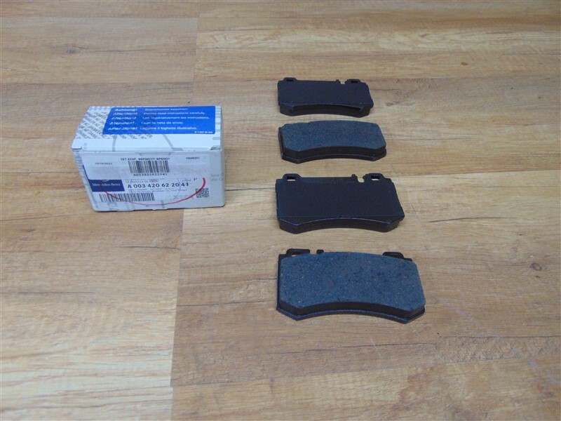 Brand New Rear Brake Pad Set Genuine Mercedes W211/C219/W220 ...