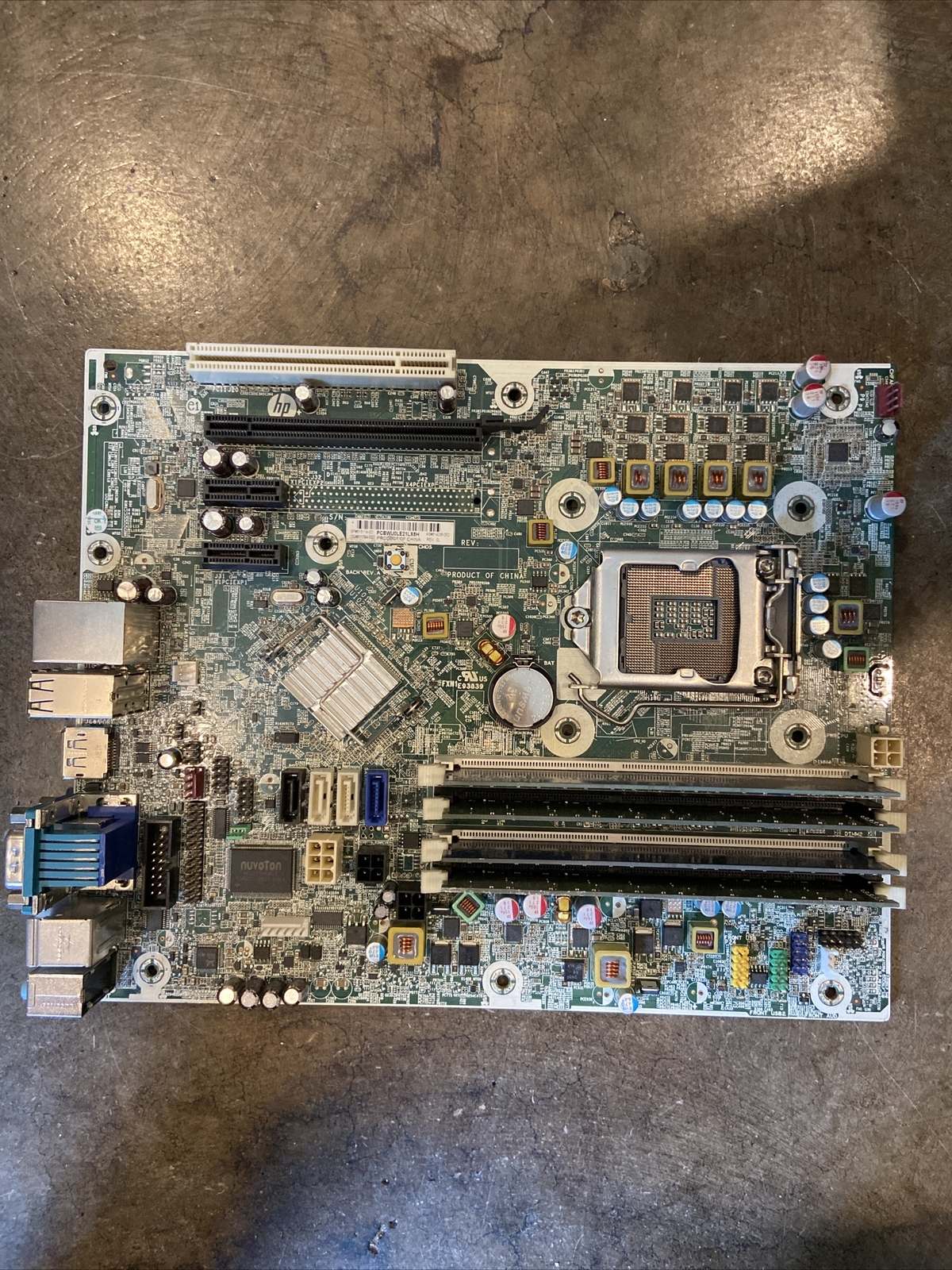 HP E93839 FXN1 PC Desktop Motherboard Rev.A W/ 8GB Memory | eBay