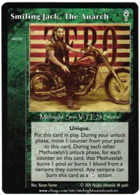Smiling Jack, The Anarch Fifth Edition V5 2020 V:TES VTES Vampire CCG ...