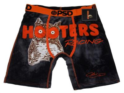 PSD Hooters Racing Owl Mesh Front & Back Boxers Men's M NWT | eBay