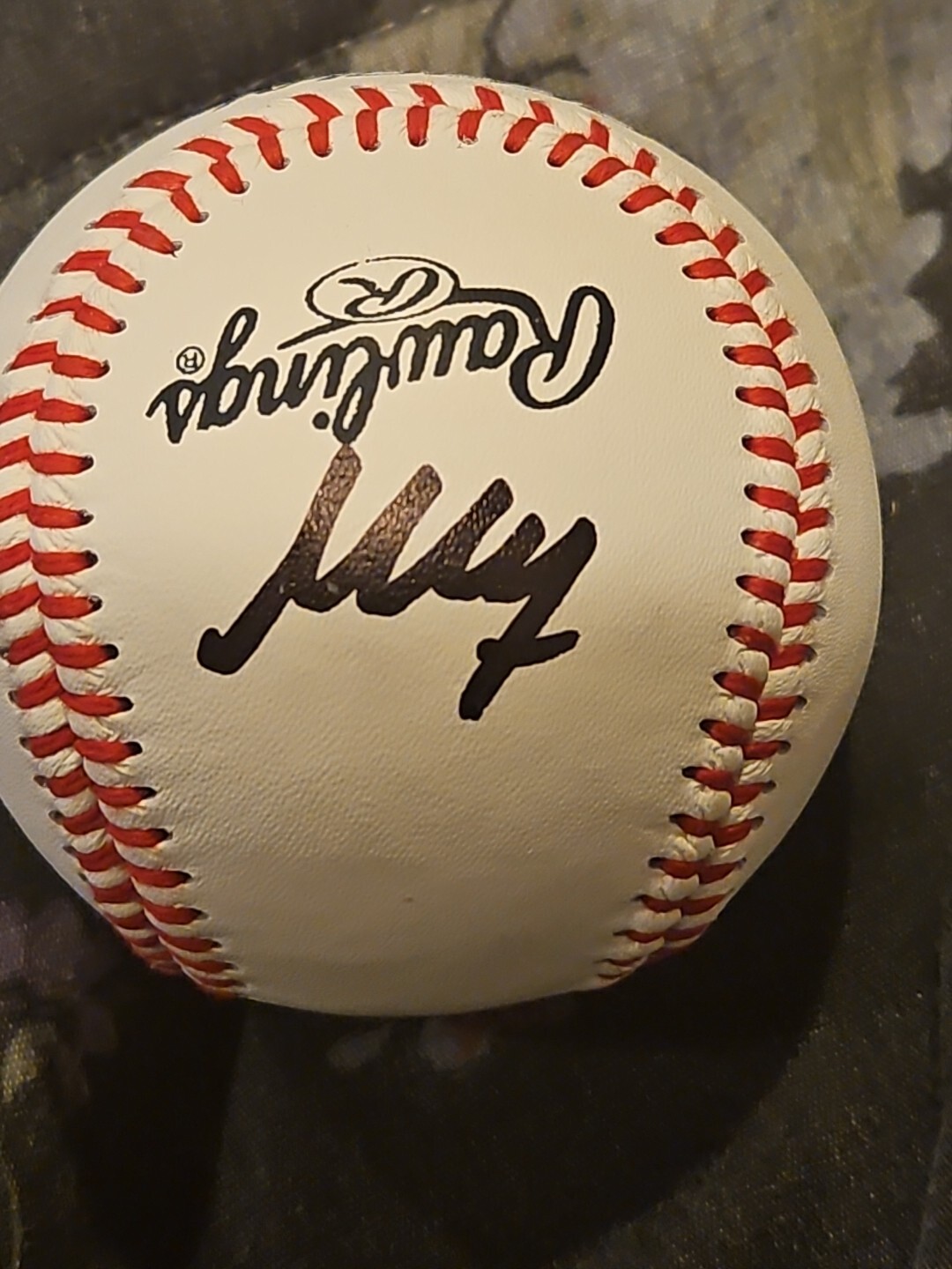 Mike Vavasis signed baseball autographed ball savannah Party Animals ...