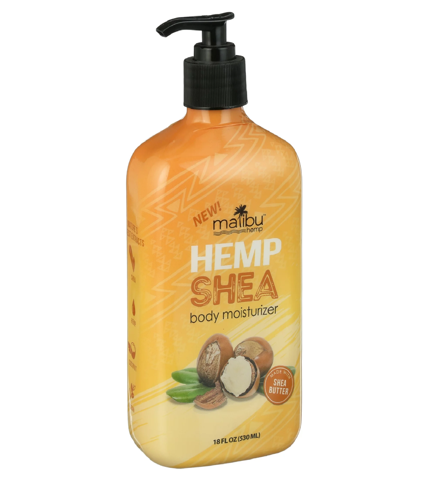 Malibu Hemp Shea Body Moisturizer, 18 fl oz | eBay