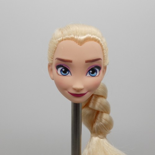 Disney Frozen Queen Elsa Doll Head Blonde Braided Hair Hasbro 2018 | eBay
