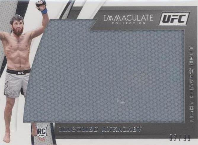 2021 Panini Immaculate Collection UFC - Fight Mat Memorabilia Magomed ...