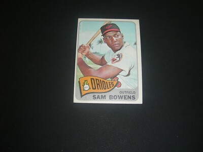 Sam Bowens 1965 Topps card #188 | eBay
