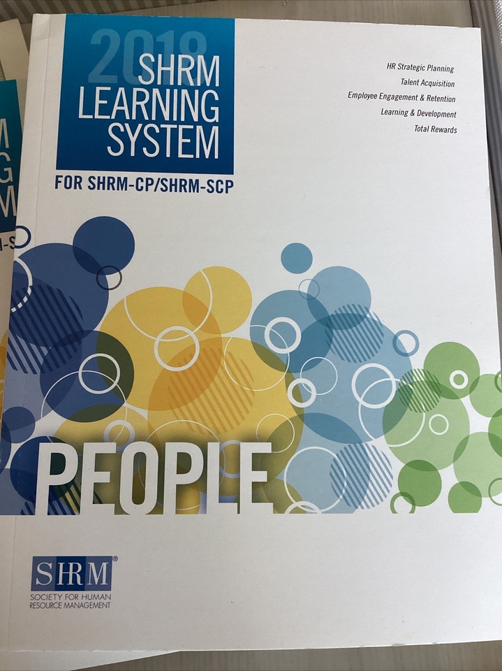 2018 SHRM Learning System Books Set Of 4 SHRM-CP / SHRM-SCP | eBay
