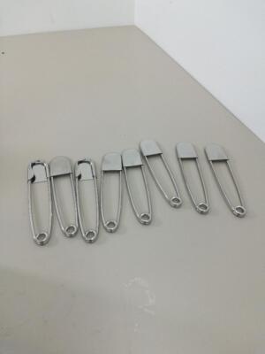 House Day Silver Safety Pi Craft Pins, Marathon, First Aid Kit, Diaper ...