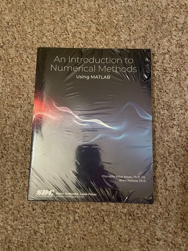 UNOPENED Textbook MATLAB An Introduct...by Ansari, Dichone (shrink wrap is torn) | eBay