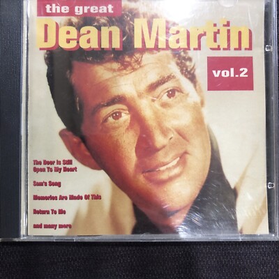 The Great Dean Martin, Vol. 2 [Goldies] by Dean Martin (CD, Feb-1996 ...