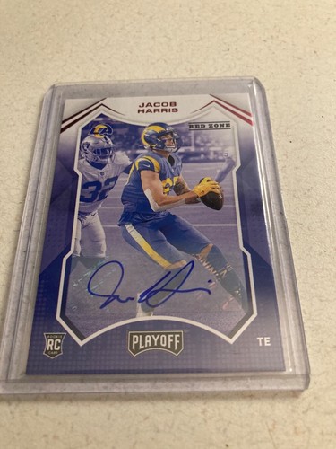 jacob harris rookie auto 2021 panini playoff nfl football autograph rc ...