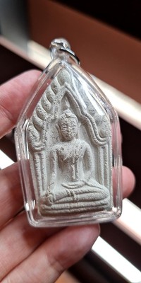 Thai amulet Phra Khun Pean Por Pong Bann Meedee included Por Tiang's amulet | eBay