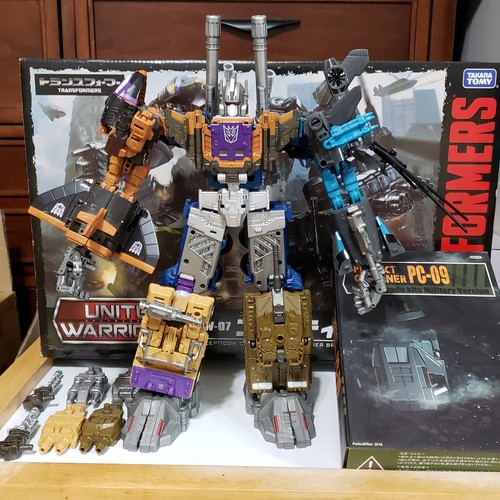 Transformers Unite Warriors UW07 Bruticus + Perfect Effect PC-09 ...