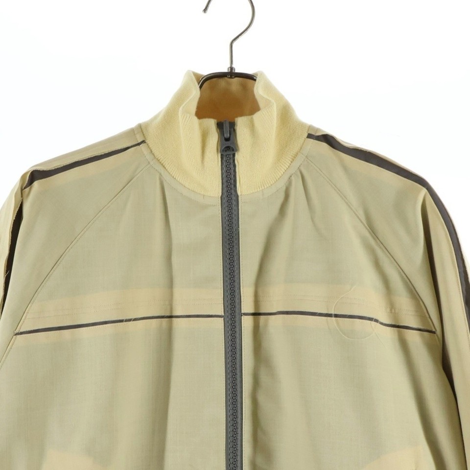 Sacai 22AW Nylon Zip up Blouson Coaching Track Jacket Beige 22-02803M ...