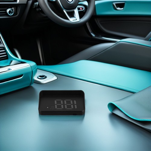 Display Screen of Car Dashboard Lcd Monitor Speedometer Driving ...