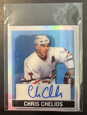 2025 Leaf Hockey Legends Chris Chelios Autograph /4 #LO-CC1 Red Wings ...