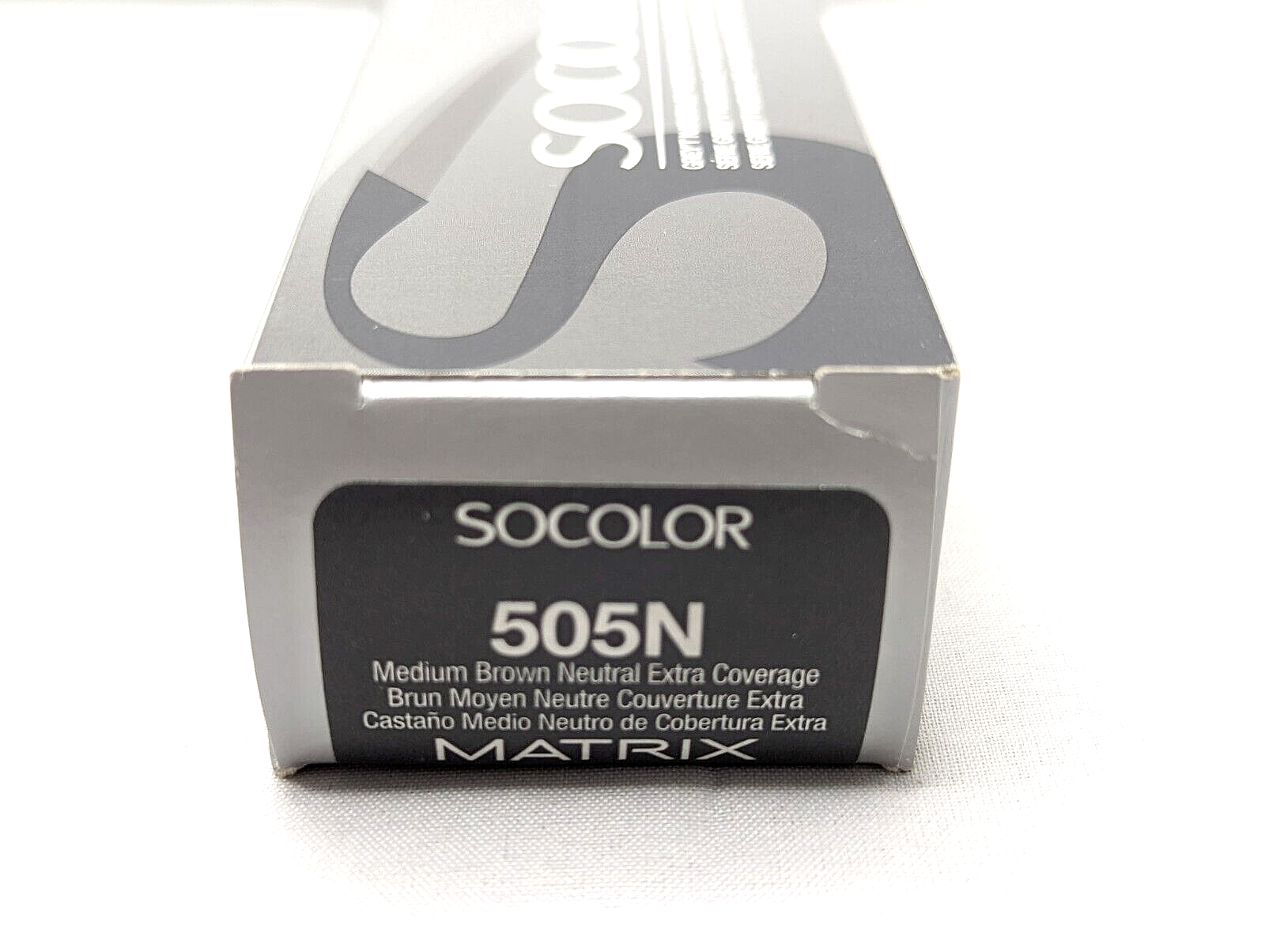 Matrix SoColor 505N Medium Brown Neutral Extra Coverage Permanent Hair ...