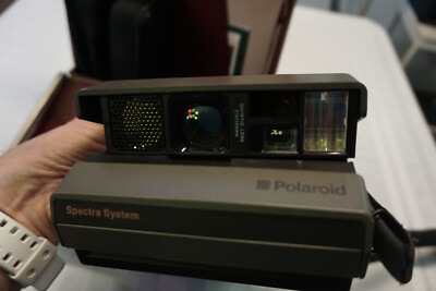 POLAROID Spectra System Instant Film Camera w/ Accessory Lenses/Case ...