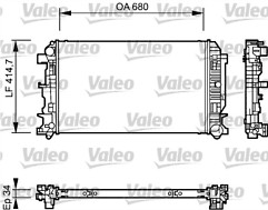 Valeo 735084 Radiator for sale online | eBay