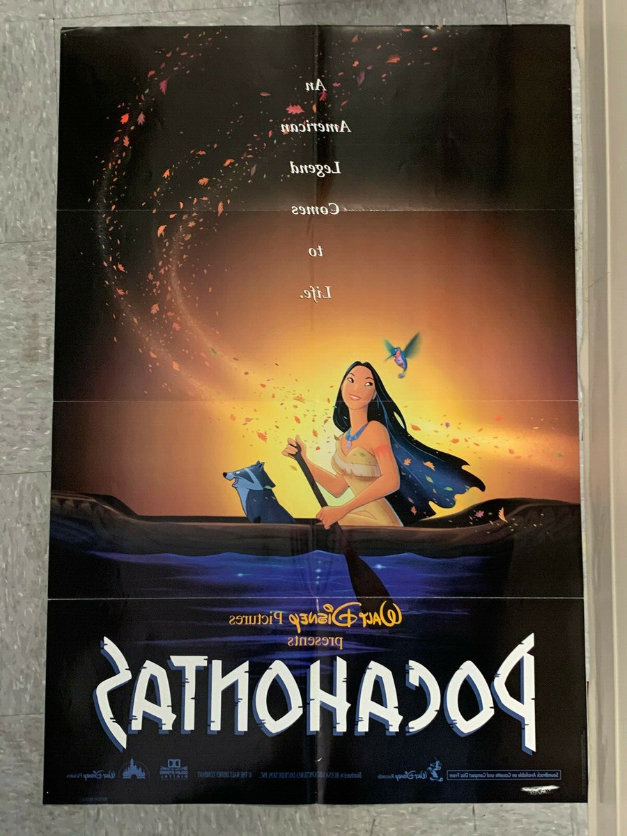 Pocahontas Filmplakat Fra 1995