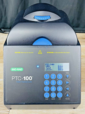 BIO RAD PTC-100 Peltier Thermal Cycler PCR DNA Amplification Gradient ...