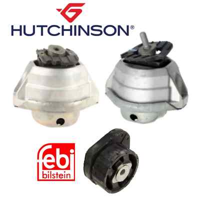 OEM Engine Motor Mount Set + Transmission Mount 3pcs fits BMW 525xi ...