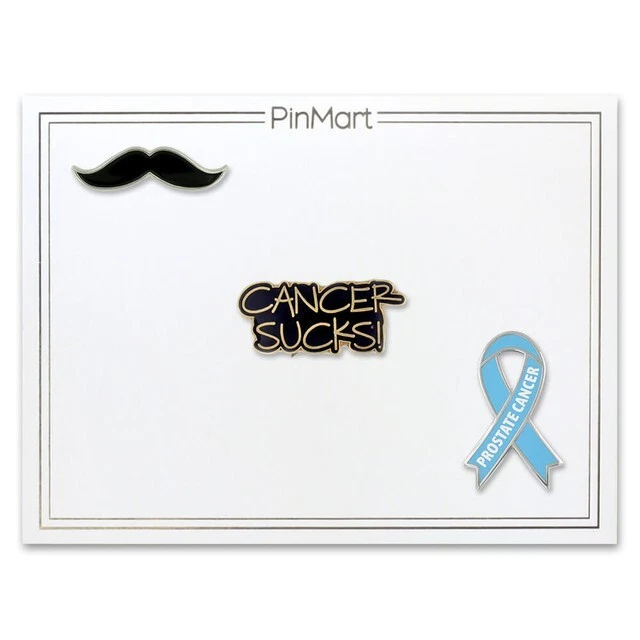 Prostate Cancer Ribbon Mustache