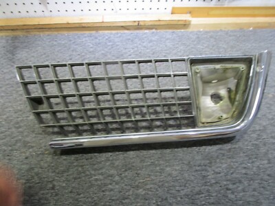 70 corvette die cast chrome plated front grille GM drivers side | eBay