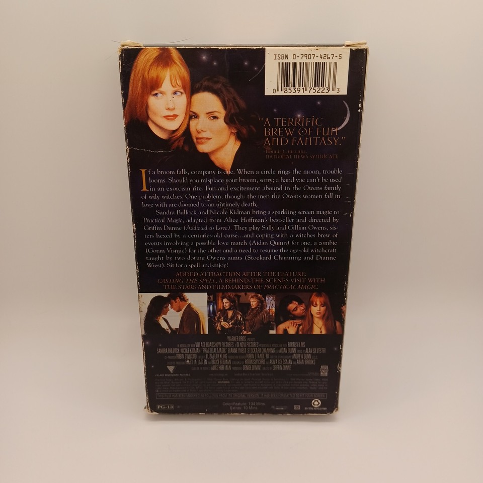 Practical Magic Vintage 90s VHS *Extra Footage!* 85391752233 | eBay
