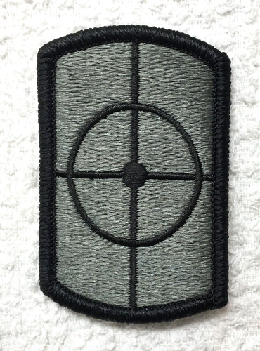 PATCH US Army 420th Engineer Brigade ACU Hook & Loop Foliage Green | eBay