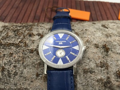 LOEWENSTEIN Germany super slim watch swiss RONDA movt blue dial | eBay