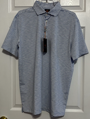 Donald Ross Sport Men's Golf Polo, Coastal, Striped, New with Tags | eBay