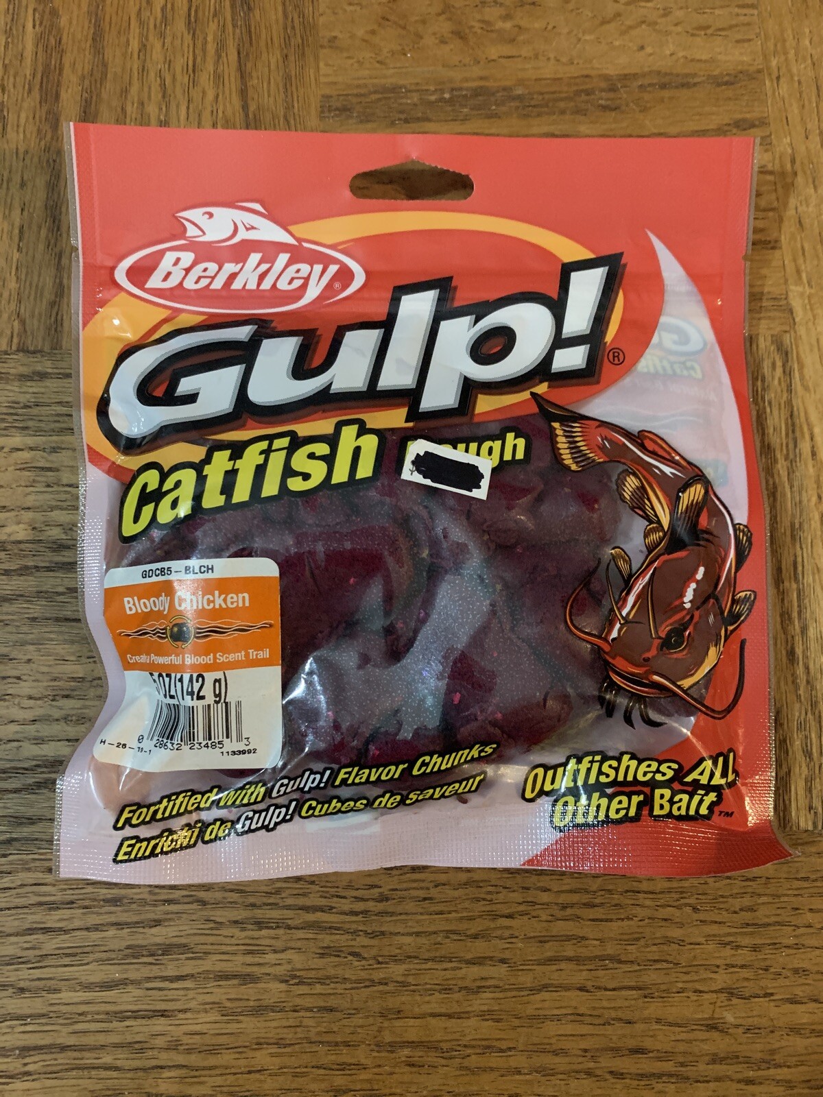 Berkley Gulp Catfish Dough Bloody Chicken-BRAND NEW-SHIPS SAME BUSINESS ...
