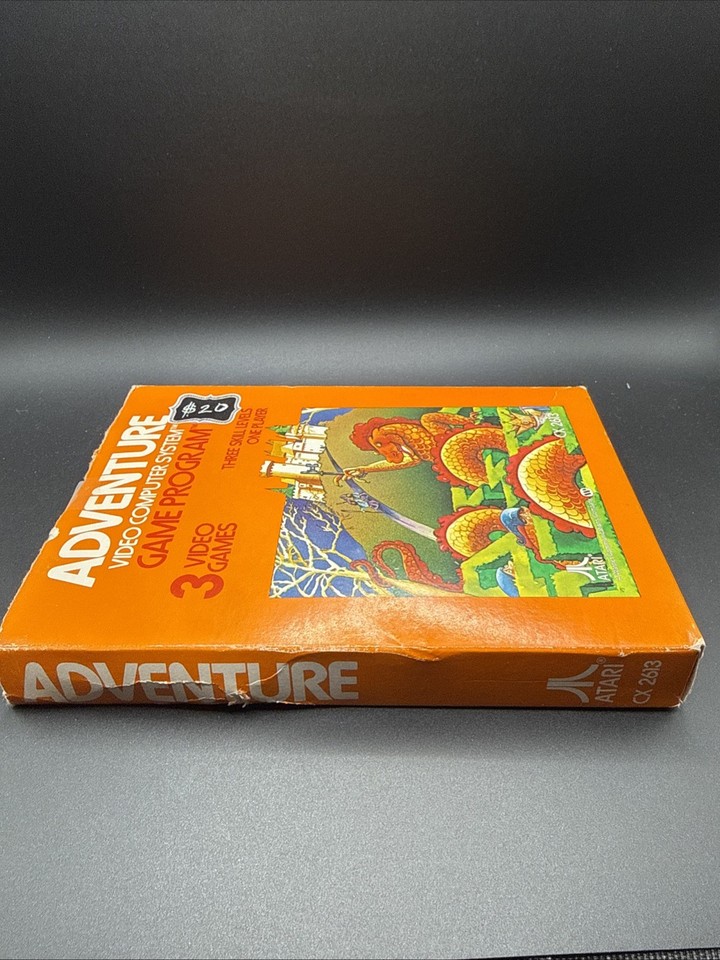 Atari 2600 Adventure Game With Box No Instructions | eBay