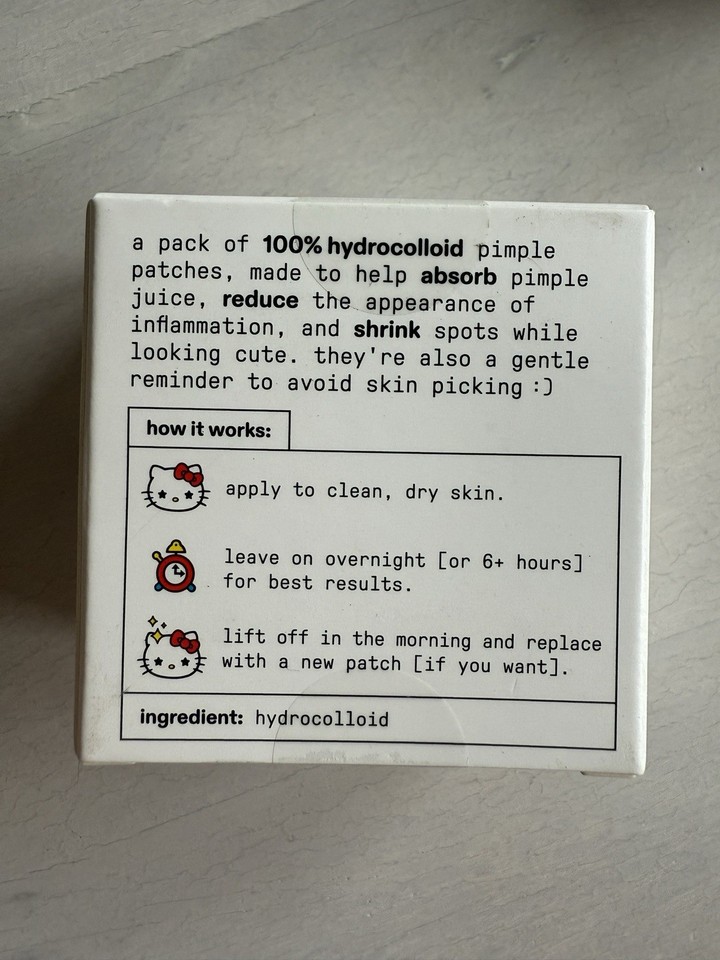 HELLO KITTY STARFACE Limited Edition 32 Hydro-Stars & Compact Travel ...