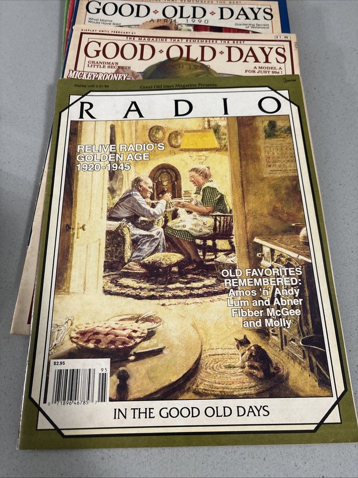 Lot Of 8 Good Old Days Magazines American History Illustrated | eBay