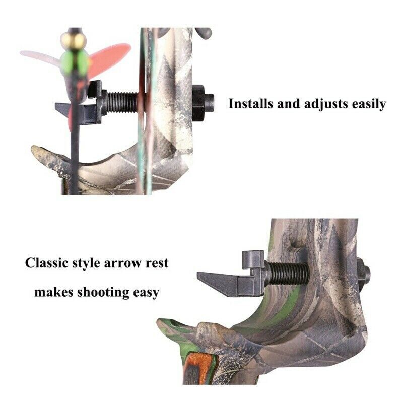 Metal Arrow Rest Outdoor Positioning Replacement Screw Sports Practical ...