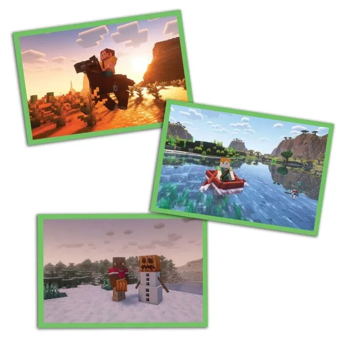 2024 Panini Minecraft Celebration Factory Sealed Sticker Pack | eBay