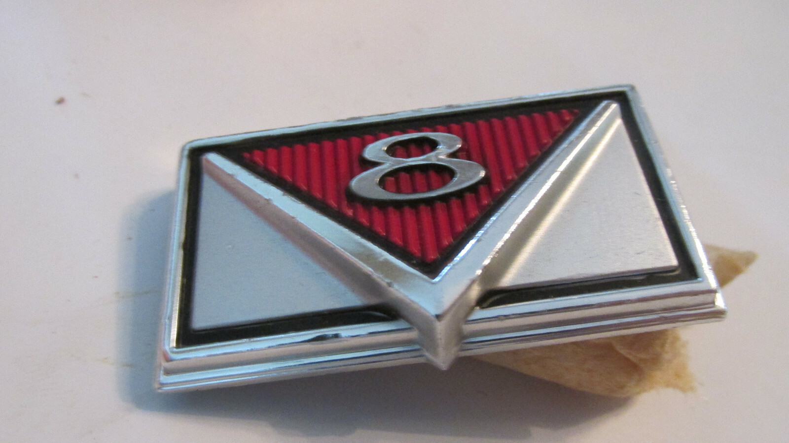 NOS 1966 MERCURY COMET CAPRI CALIENTE CYCLONE V8 FRONT GRILLE EMBLEM ...