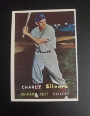 1957 Topps # 255 Charlie Silvera | eBay