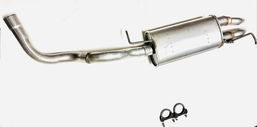 Fits: 2007 2008 2009 Volkswagen Golf City 2.0L Rear Muffler | eBay