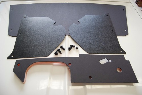 HK HT HG HOLDEN 1x REAR SEAT PANEL 1x FIREWALL INSULATION PANEL & KICK ...