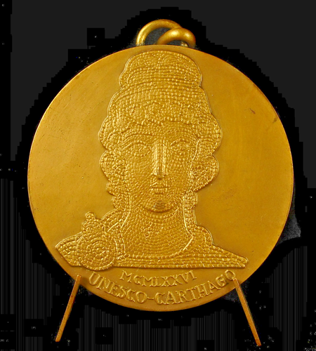 Unesco Medal Carthago Carthage Tunisia by Tschudin 58 mm 112 g | eBay