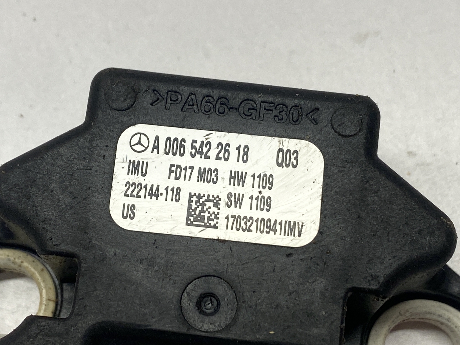 MERCEDES-BENZ GLE W166 2017 Accelerometer Acceleration Sensor ...