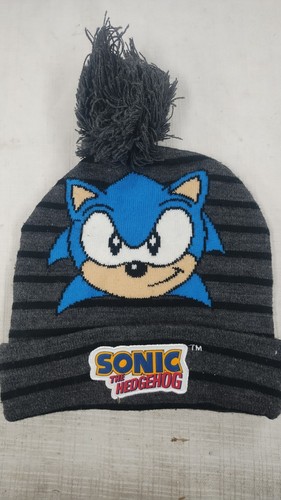 Sonic the Hedgehog Knit Pom Pom Beanie Cap | eBay