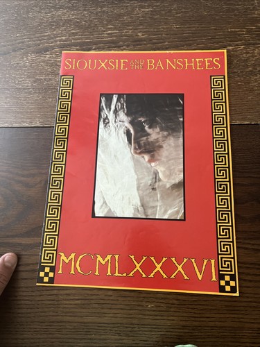 Siouxsie & the Banshees MCMLXXXV UK tour program | eBay