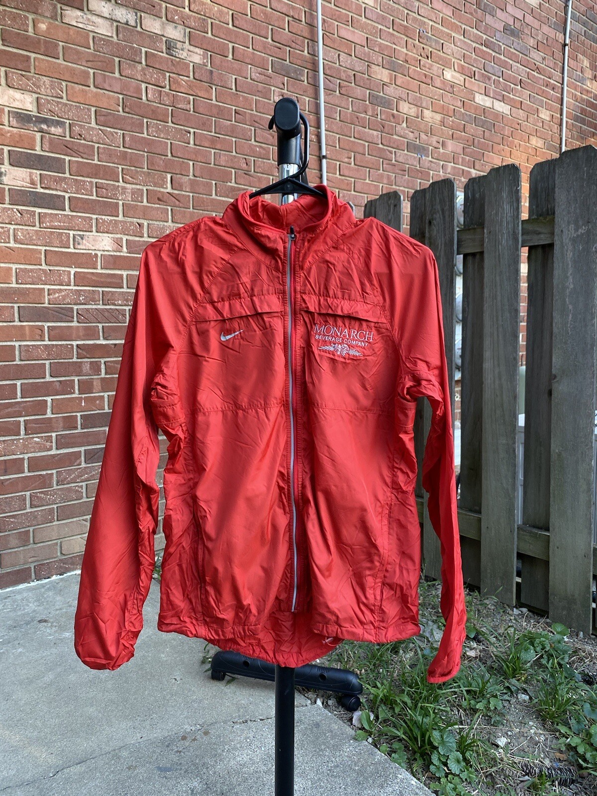 Nike x monarch beverage red windbreaker Small - Gem