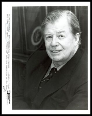 1980s JAMES CLAVELL Vintage Original Photo THE GREAT ESCAPE WRITER ...