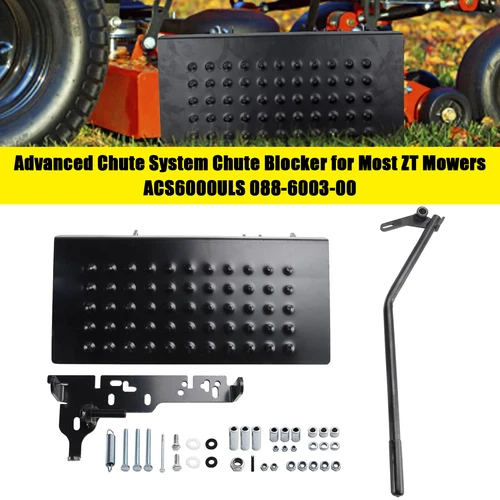 Advanced Chute System Chute Blocker For Most ZT Mowers ACS6000ULS 088 ...