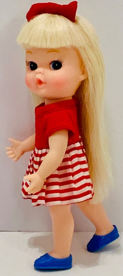 Vintage 1966 Japan My Toy Tiny Terry Doll 6 in. Platinum Blonde - Dress ...