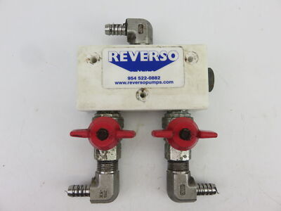 Reverso VA-2 Marine Grade Starboard 150 PSI Oil Changer 2 Way Valve ...